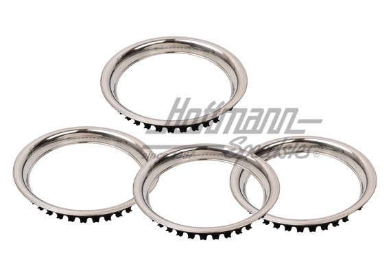 Wheel trims, universal, stainless steel, | 2303 | 070-8341