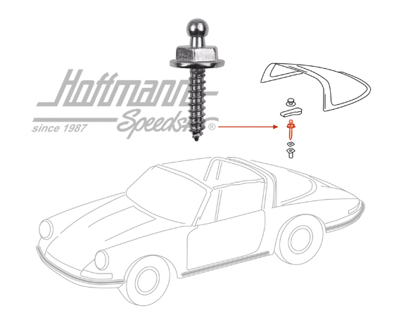 Tenax screw peg, 4.2x16, chromed | 99959160312 | 511-1000