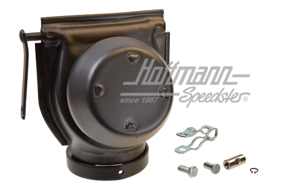 Heater-flap box, 914/4, left | 022256205B | 600-2090-01