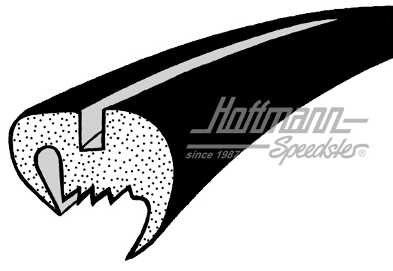 Seals "Cal-Look", 1303 | 133898121B | 010-3198