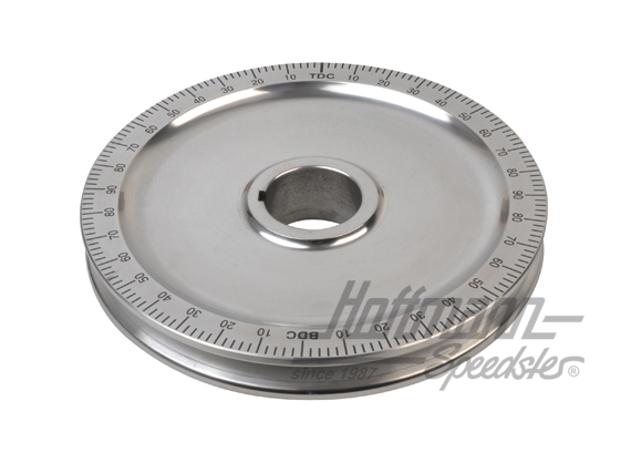 Pulley, alu, standard, black graduation | AC106253 | 010-1120