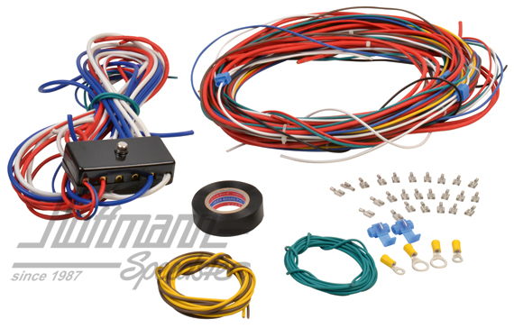 Wiring harness, with fuse box, universal | AC971000 | 020-0966-03