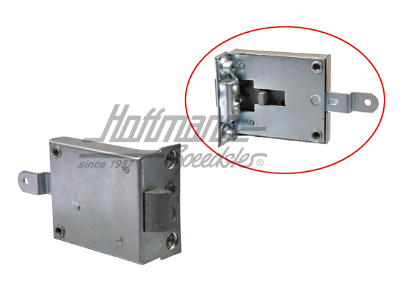Door lock, Bus T1, -12.60, left | 211837015B | 089-5047-11