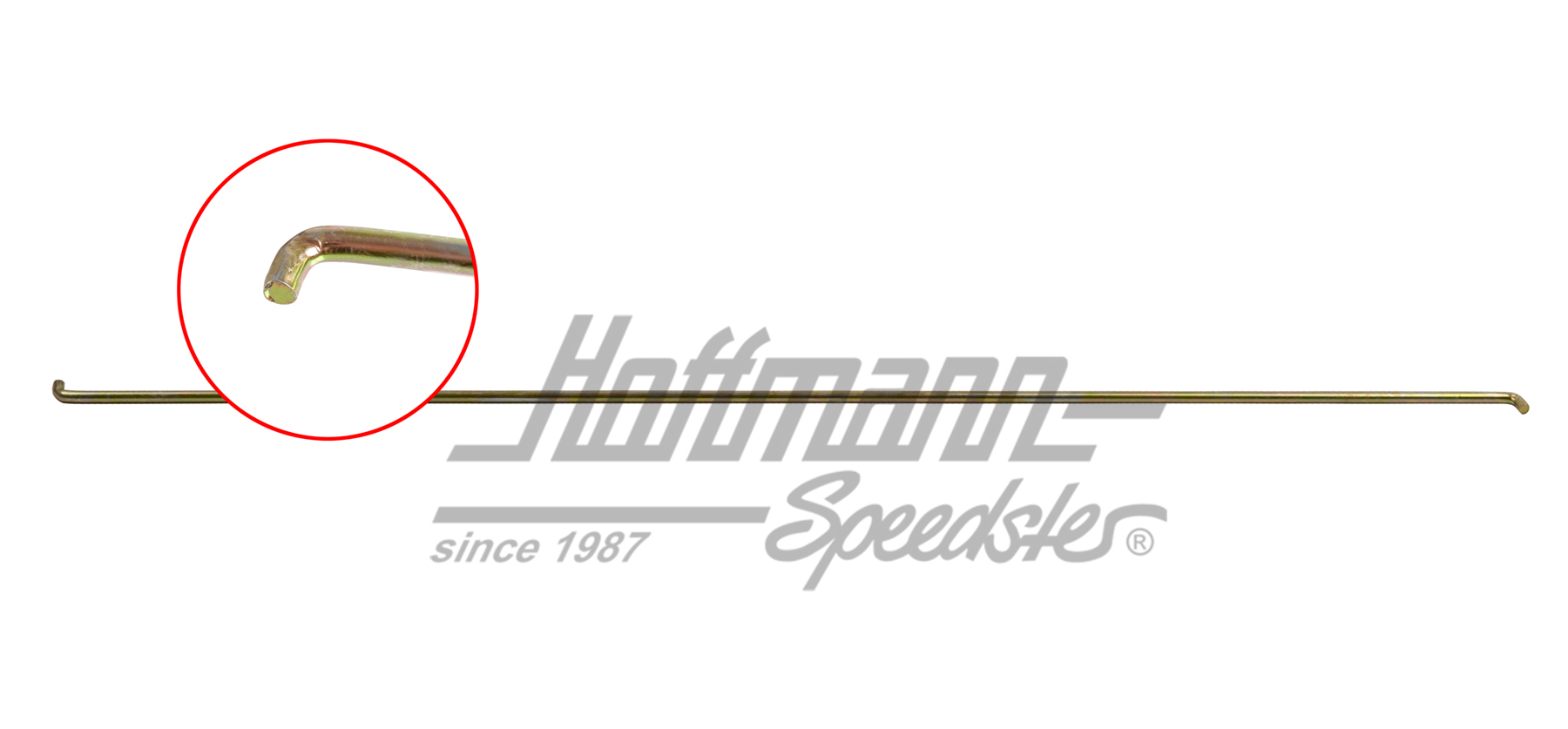 Connecting rod, door lock, 70-84 | 91153156200 | 511-0243-22