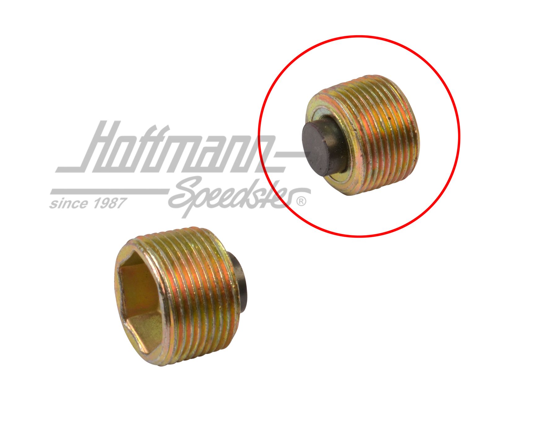 Transmission oil drain plug, magnetic | 113301141B | 010-2109