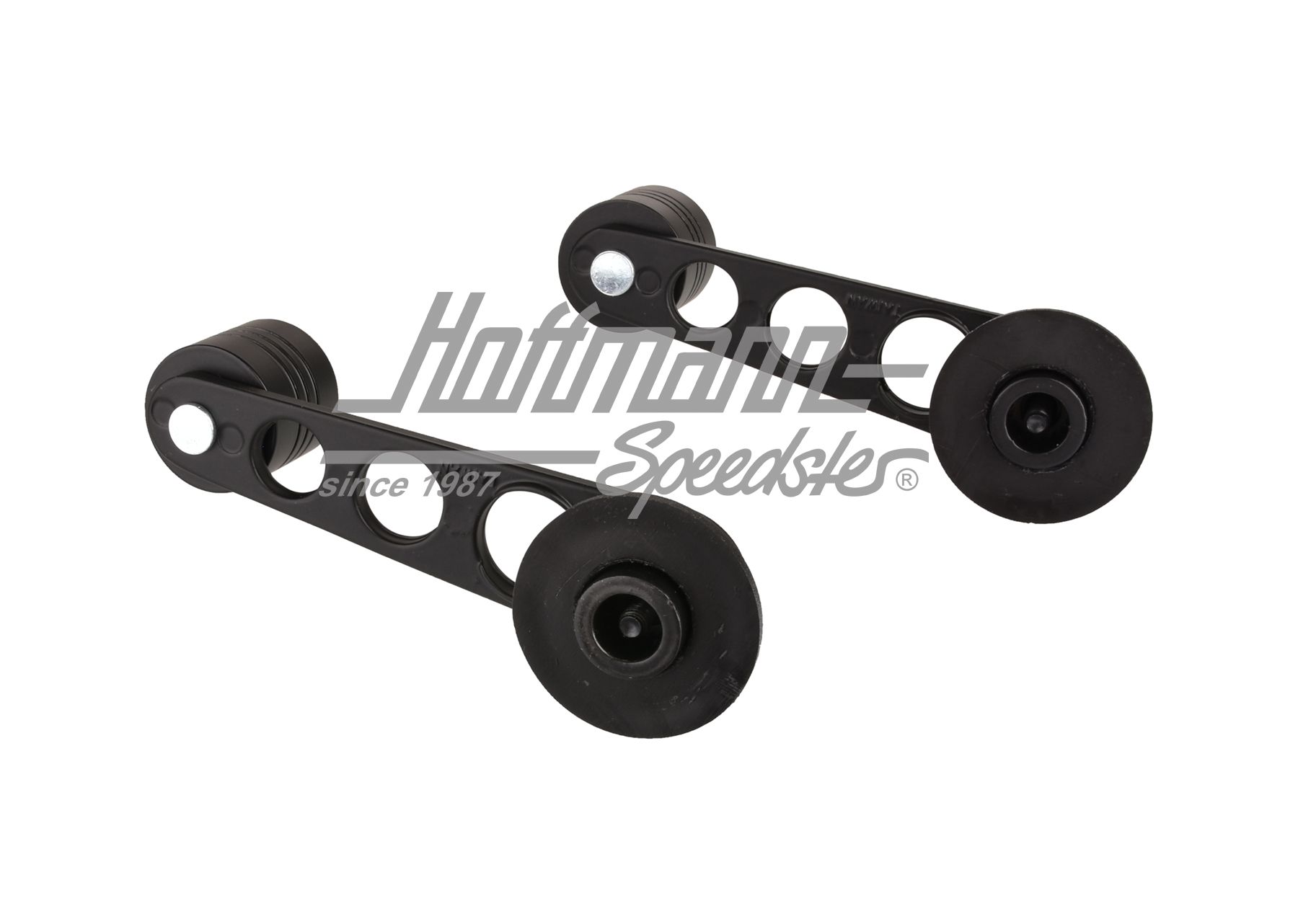 Window winders, black, WOB-Edition | | 010-3105-10