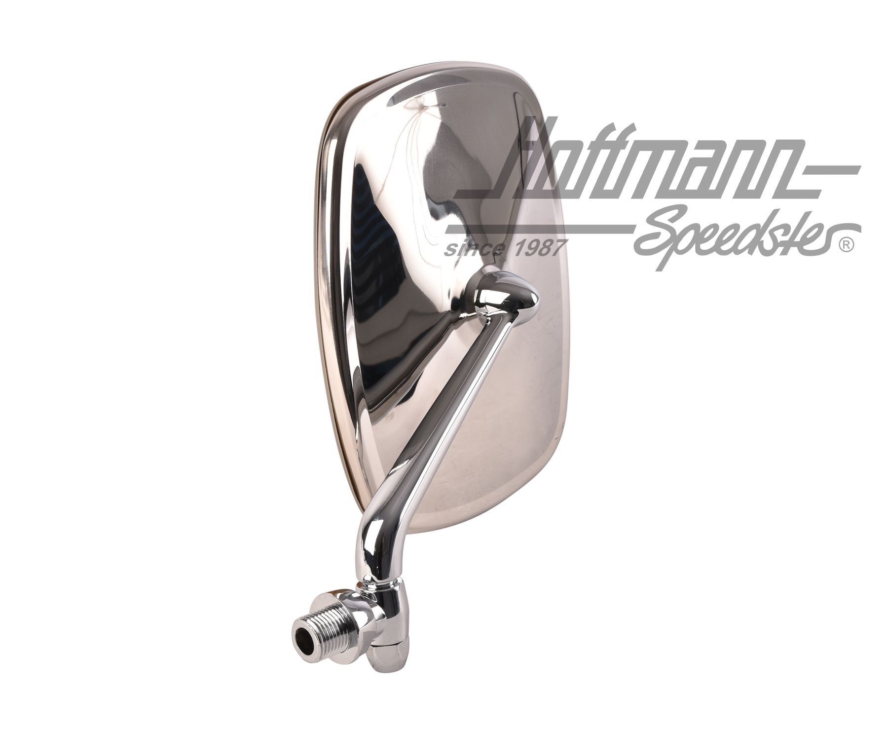 Rear-view mirror, Bus T2, 67-79, stainless steel, left | 097-1071-10