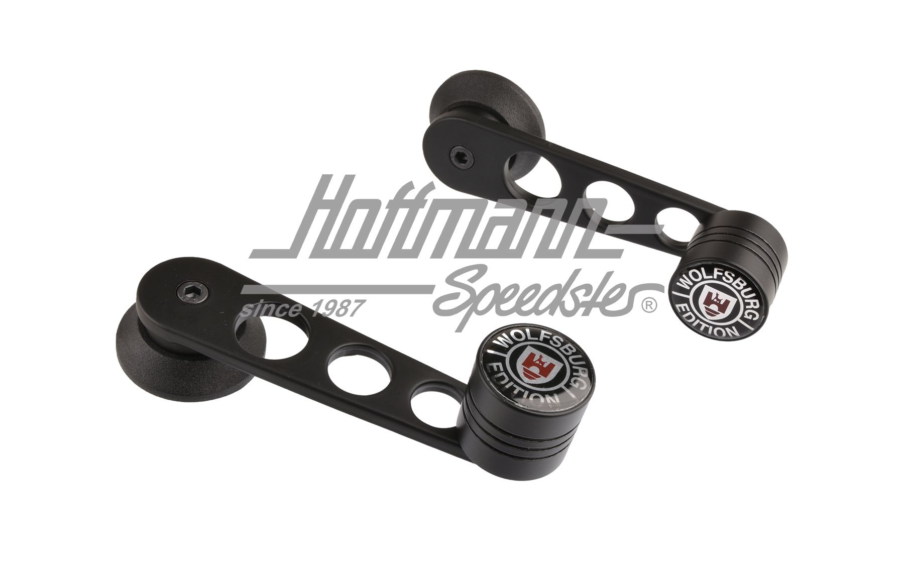 Window winders, black, WOB-Edition | | 010-3105-10